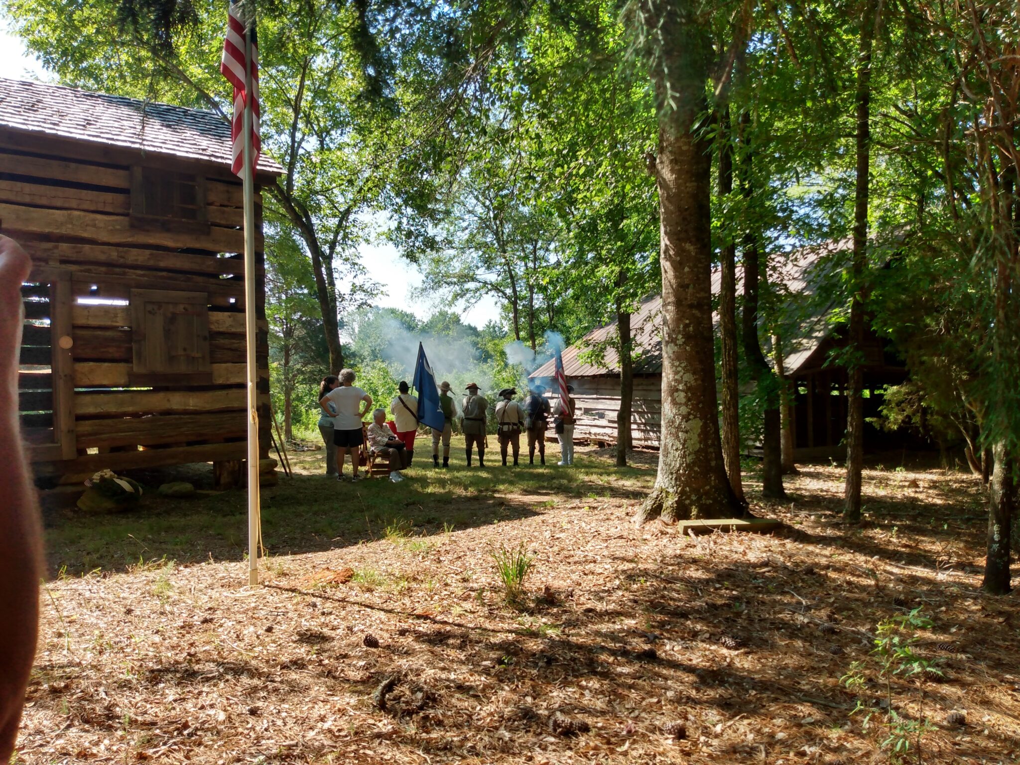 Liberation Day at Fort Thicketty - Upcountry South Carolina